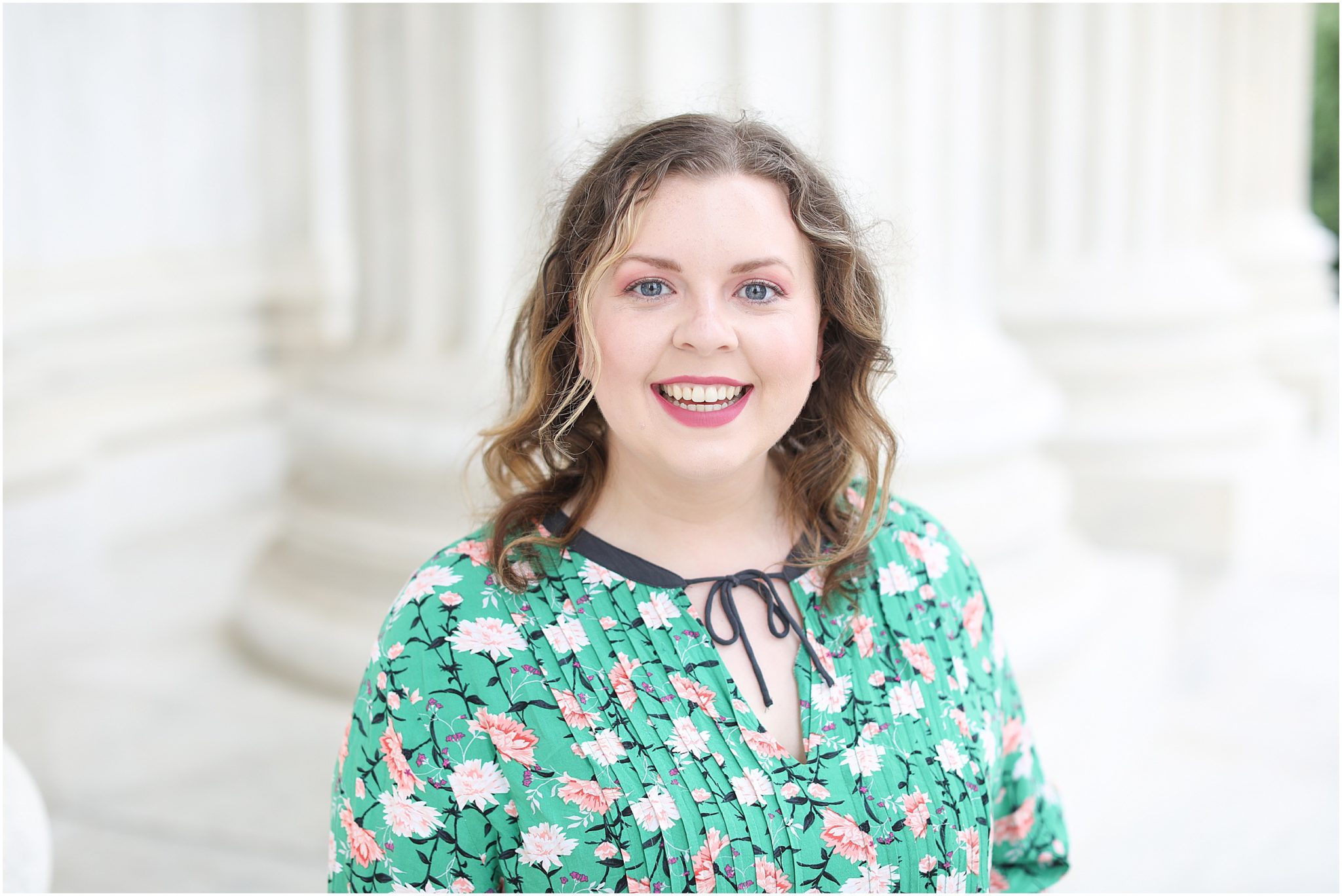 Grace -Headshot Session at the Library of Congress - Showit Blog