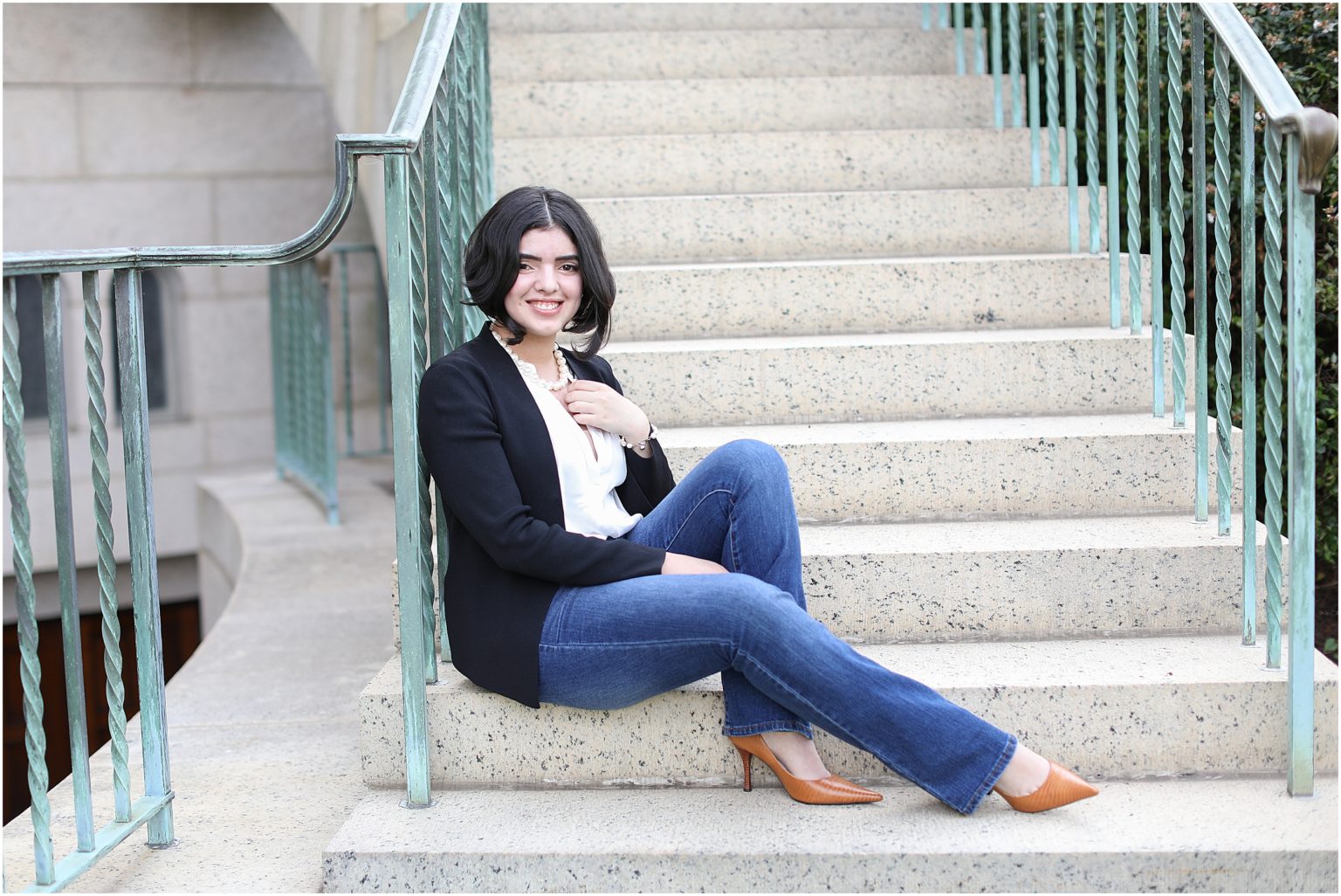 Tahiris | Headshot Sessions at the Basilica - Showit Blog